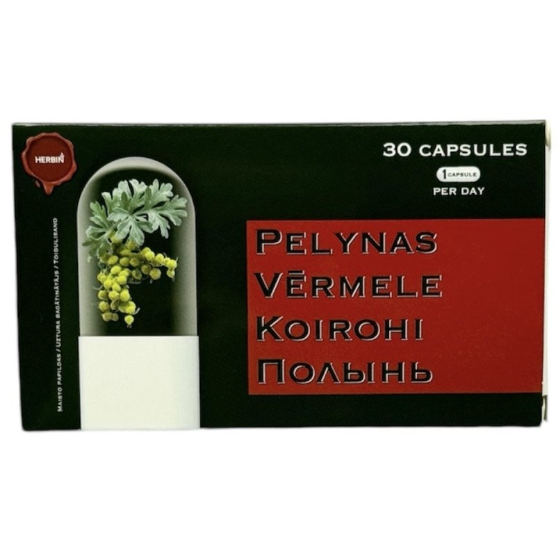 Organizmo valymui : Herbin Pelynas nuo parazitų ir kirmėlių ...