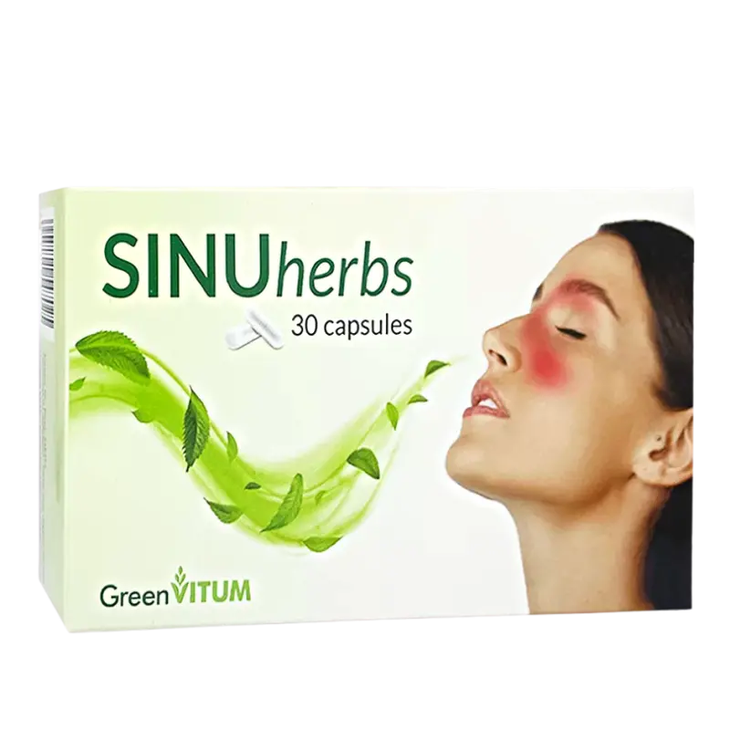 Imunitetui stiprinti : SINUherbs, 30 kapsulių