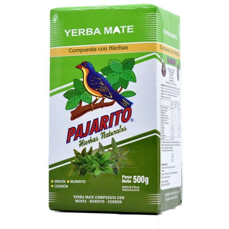 Energijai, tonizuojančios : Yerba mate arbata su žolelėmis,